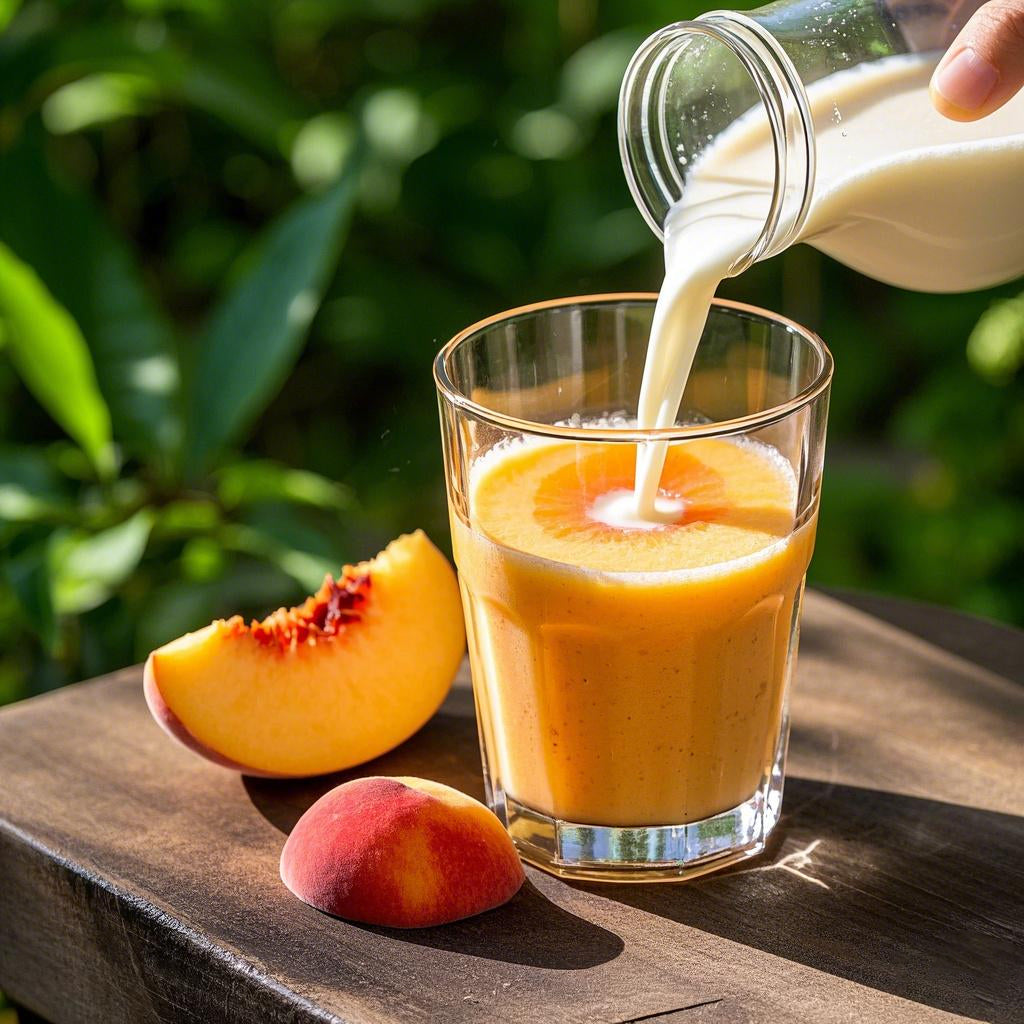 Peach Yogurt Shake – Ormeo